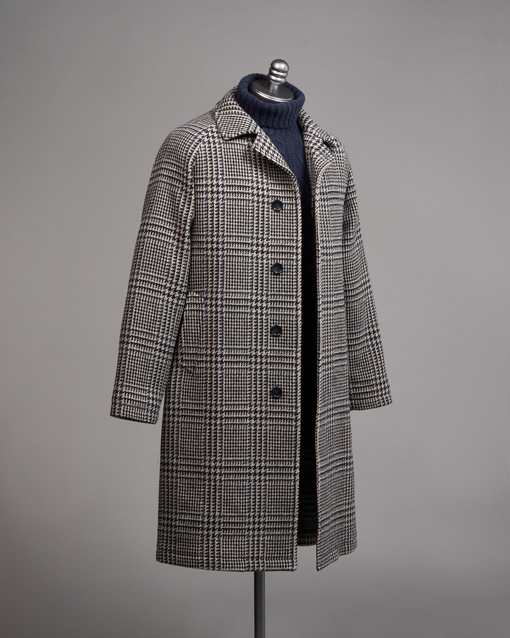 Tagliatore Wool & Cashmere Exploded Houndstooth 'Salomon' Topcoat ...