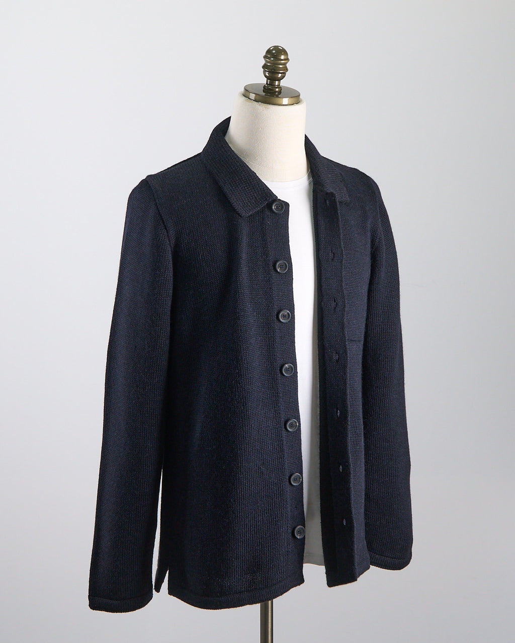 Inis Meáin Classic Knit Shirt Jacket - blazerformen.com – Blazer For Men