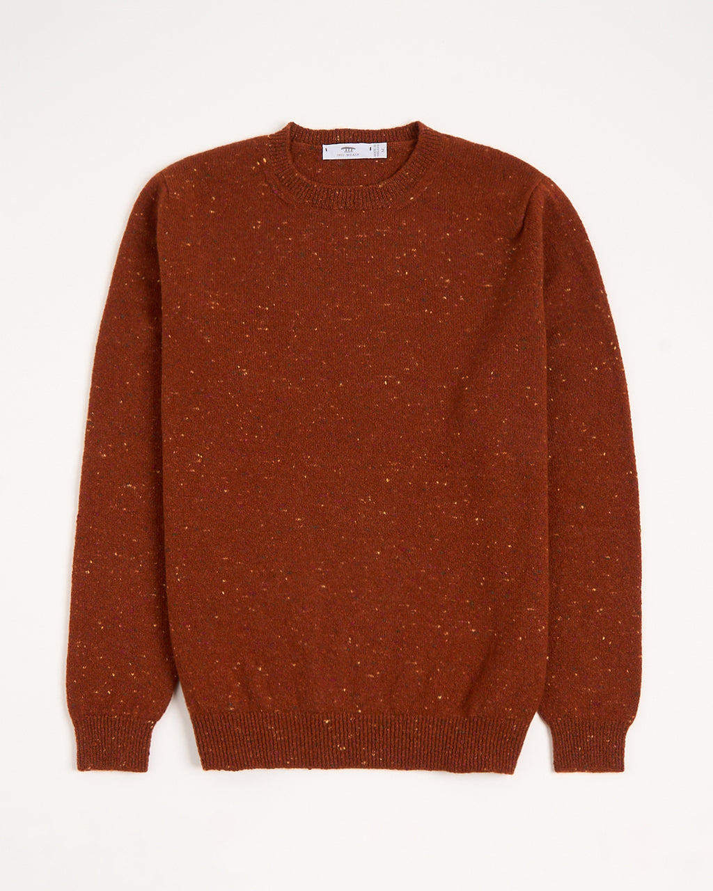 Inis Meáin Wool-Cashmere Classic Light Weight Flat Stitch Crewneck ...