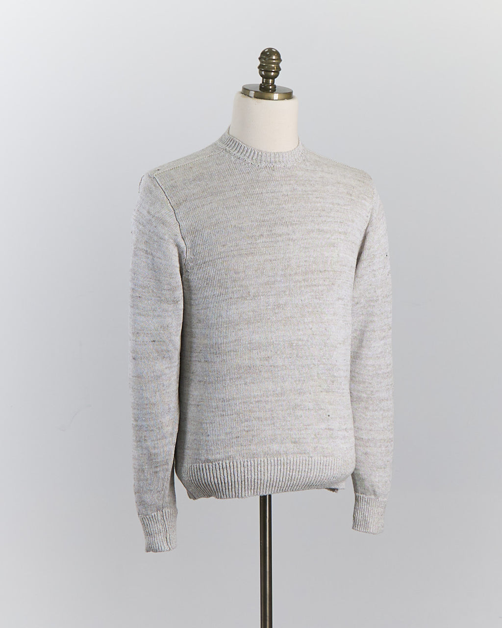 Inis Meáin 100% Washed Linen Stretch Crewneck - blazerformen.com ...
