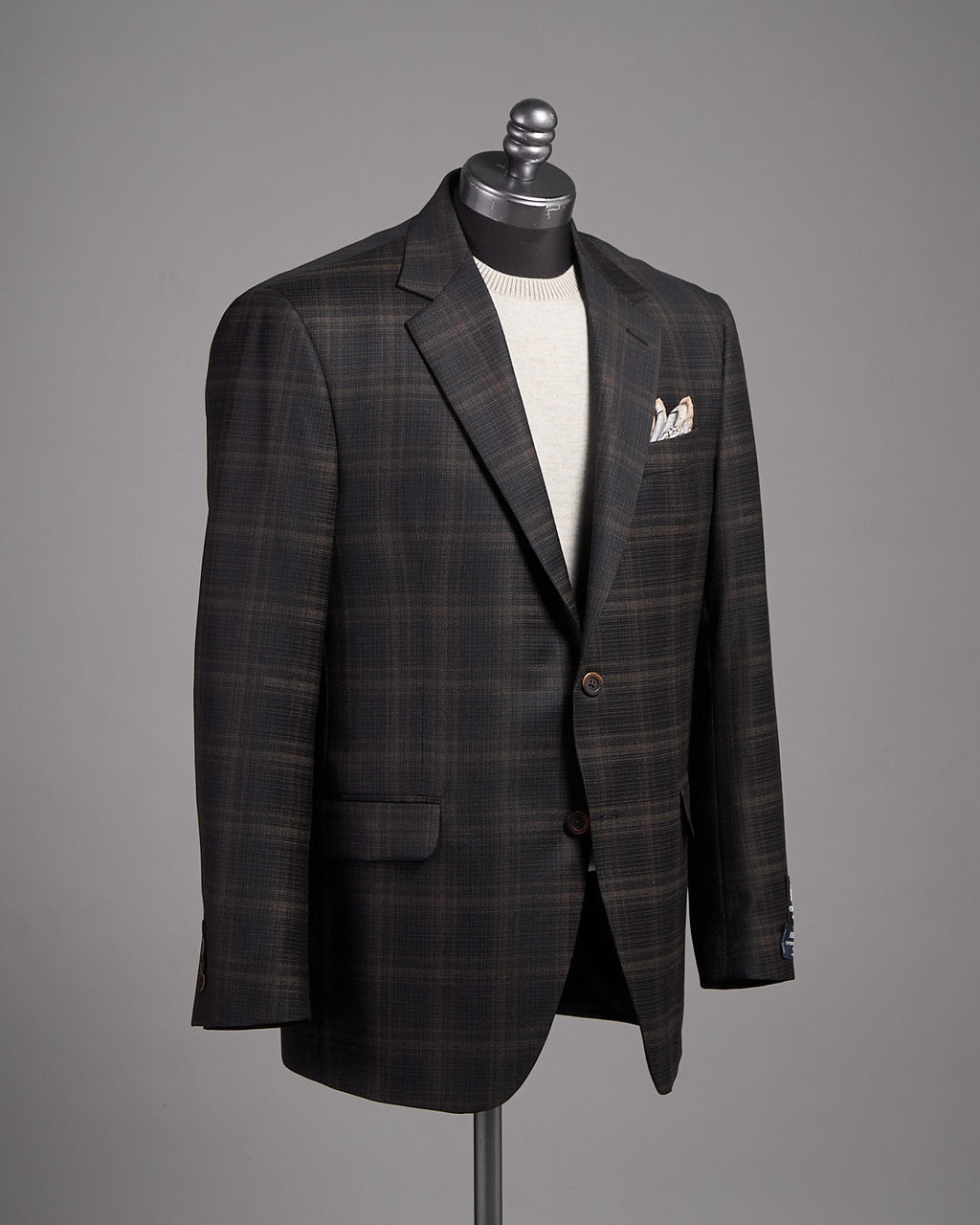 Coppley Super 130's Wool Check 'Gibson' Fit Sport Jacket - blazerformen ...