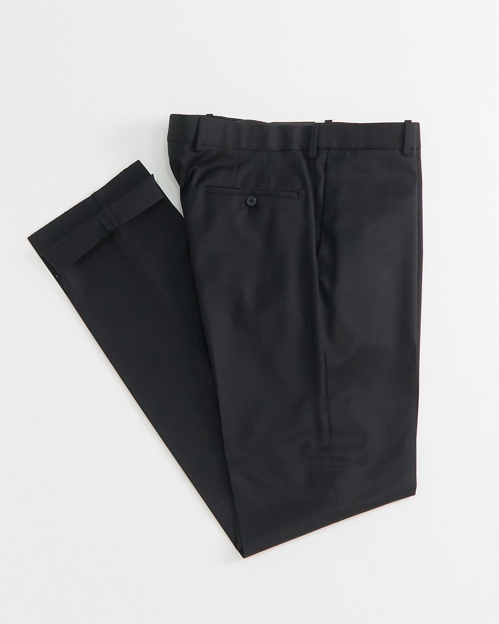 Coppley 'Cade' Super 100s Black Wool Pants - blazerformen.com – Blazer ...